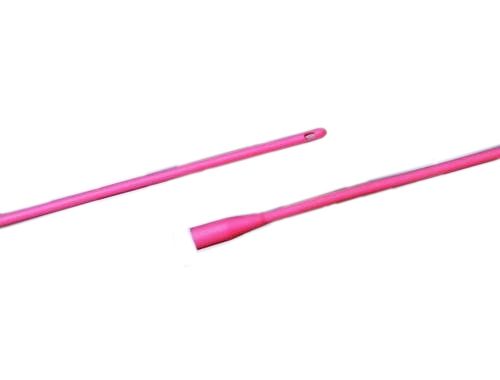 Bard Medical 14 Fr Red Rubber All-Purpose Urethral Catheters - 12/Case